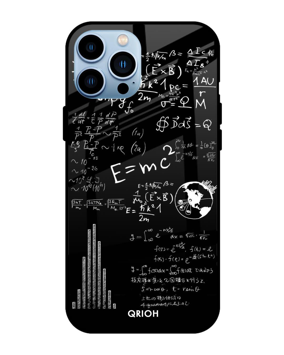 Buy Funny Math Premium Glass Case for Apple iPhone 13 Pro (Shock Proof ...