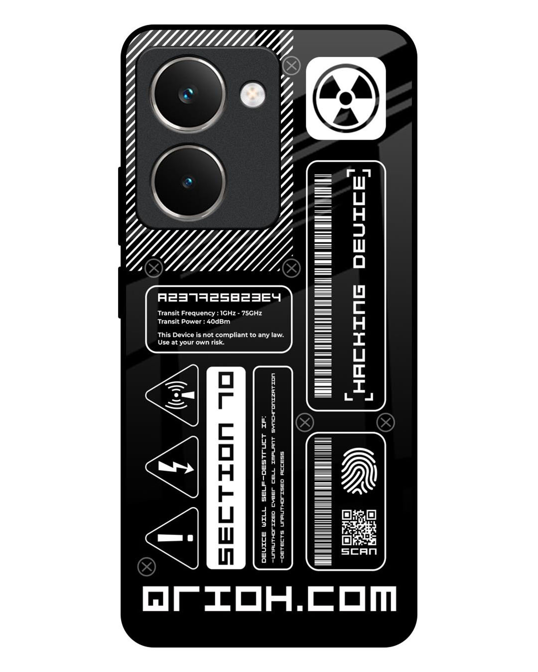 Buy Futuristic Art Premium Glass Cover for Realme P3 Ultra 5G(Shock ...