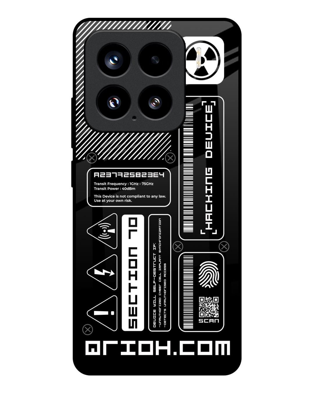 Buy Futuristic Art Premium Glass Cover for Xiaomi 15 5G(Shock Proof, Scratch Resistant) Online ...