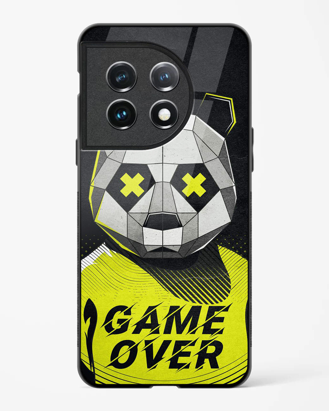Buy Game Over Panda Premium Glass Case for OnePlus 11 5G Online in ...