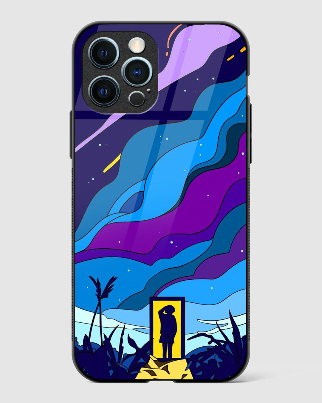 Buy Gateway To Heaven Premium Glass Case for Apple iPhone 12 Pro Max ...