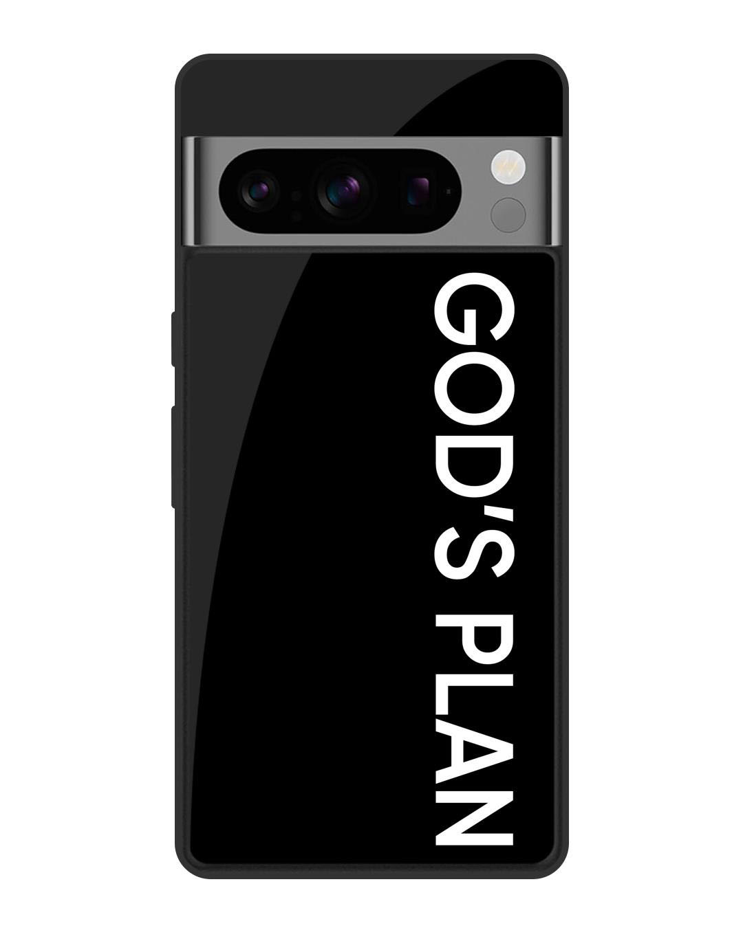 Buy God's Plan Premium Glass Cover for Google Pixel 8 Pro (Shock Proof ...