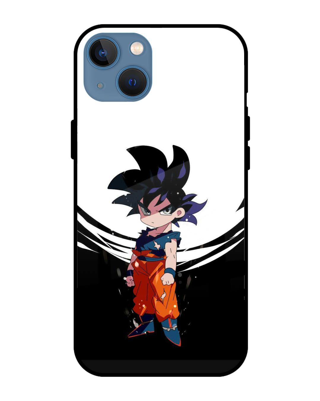 Buy Goku Chibi Premium Glass Case for iPhone 13 mini (Shock Proof ...