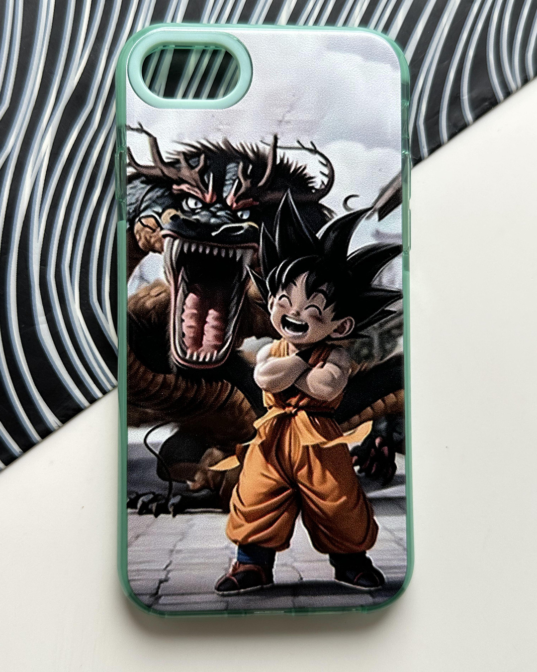Buy Goku Dragon Bumper Case For Apple iPhone 8 Online in India at Bewakoof