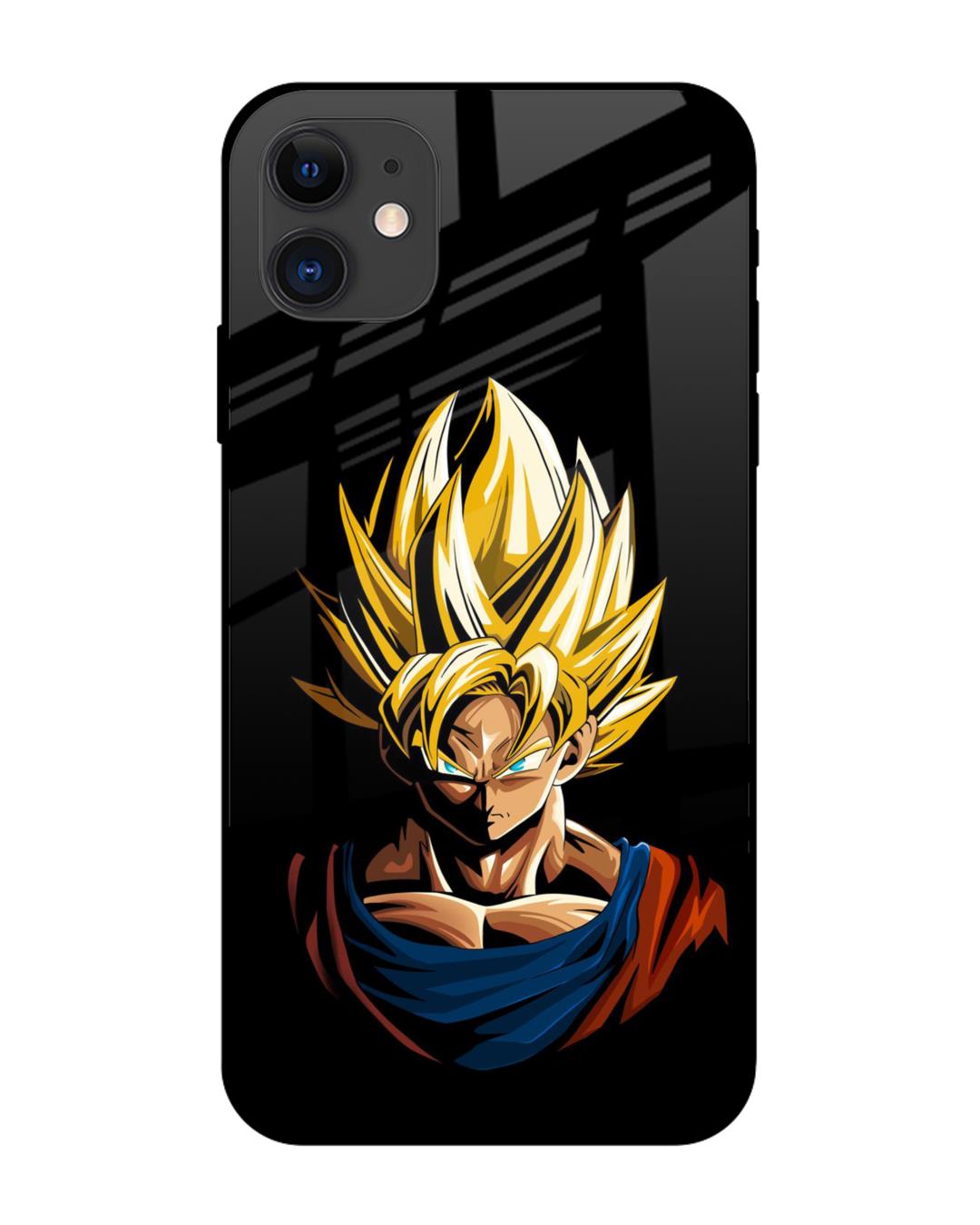 Buy Goku Manga Premium Glass Case for Apple iPhone 12 Mini (Shock Proof ...