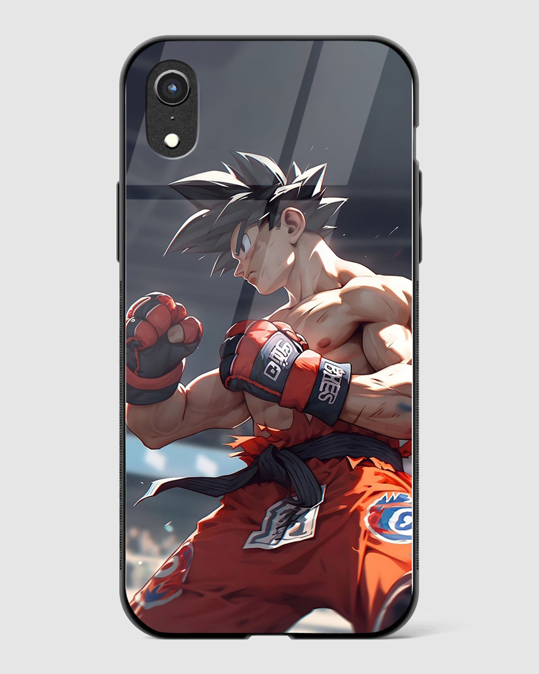 Buy Goku Power Premium Glass Case for Apple iPhone XR Online in India ...