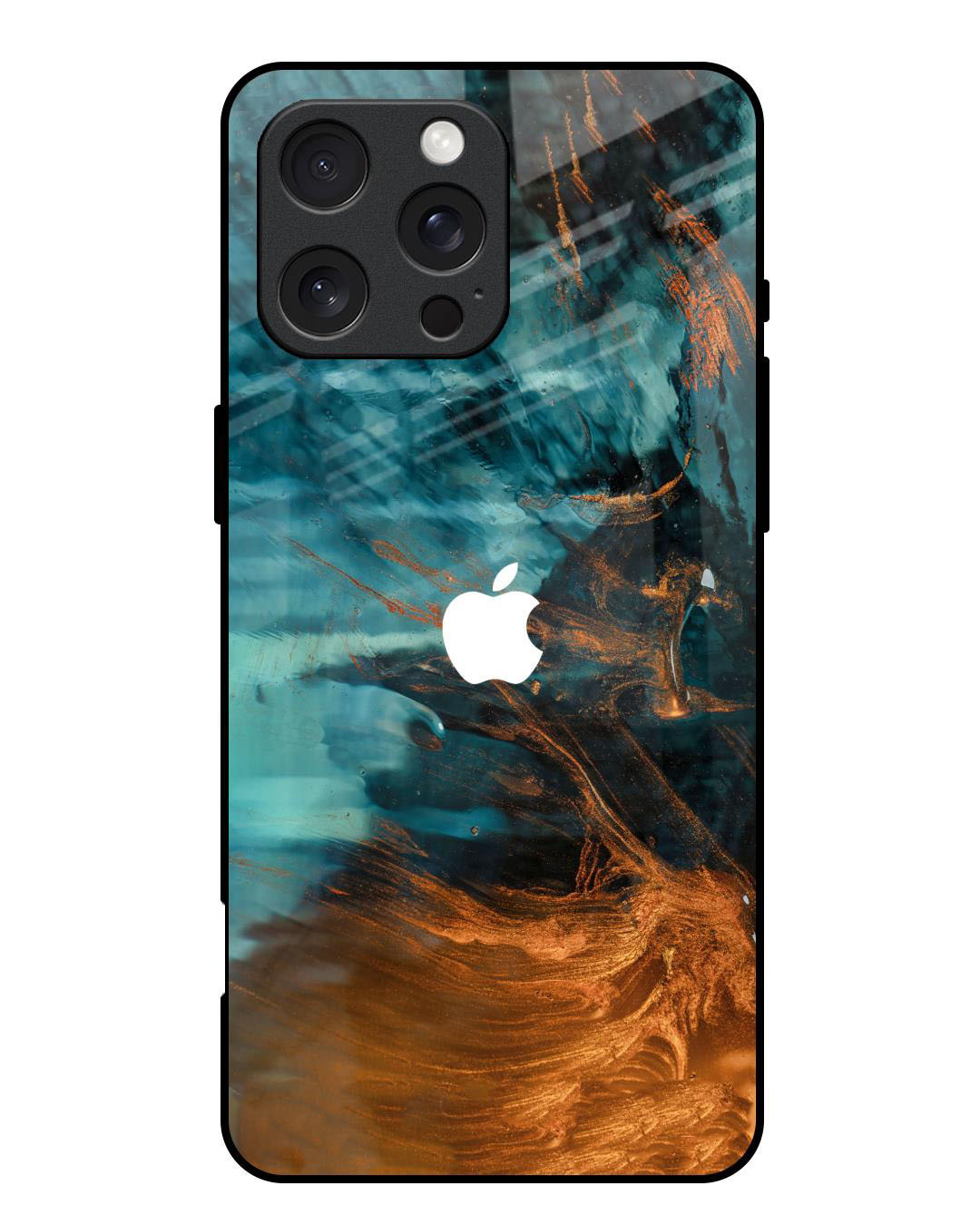 Buy Golden Splash Premium Glass Cover for Apple iPhone 16 Pro Max ...