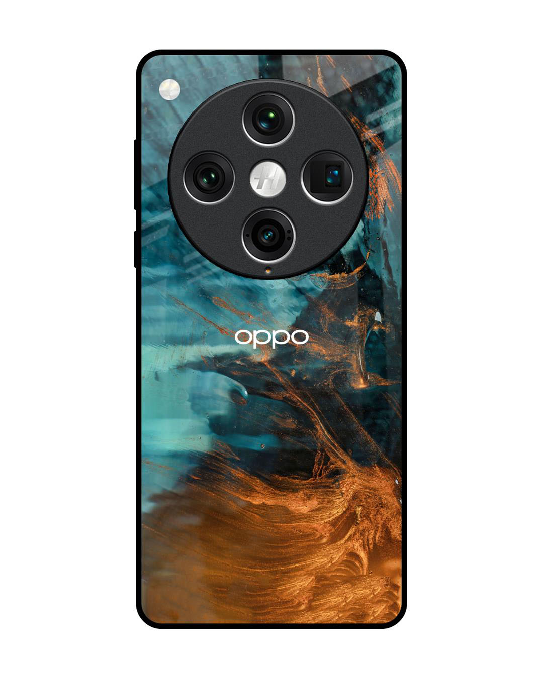 Buy Golden Splash Premium Glass Cover for Oppo Find X8 Pro(Shock Proof ...