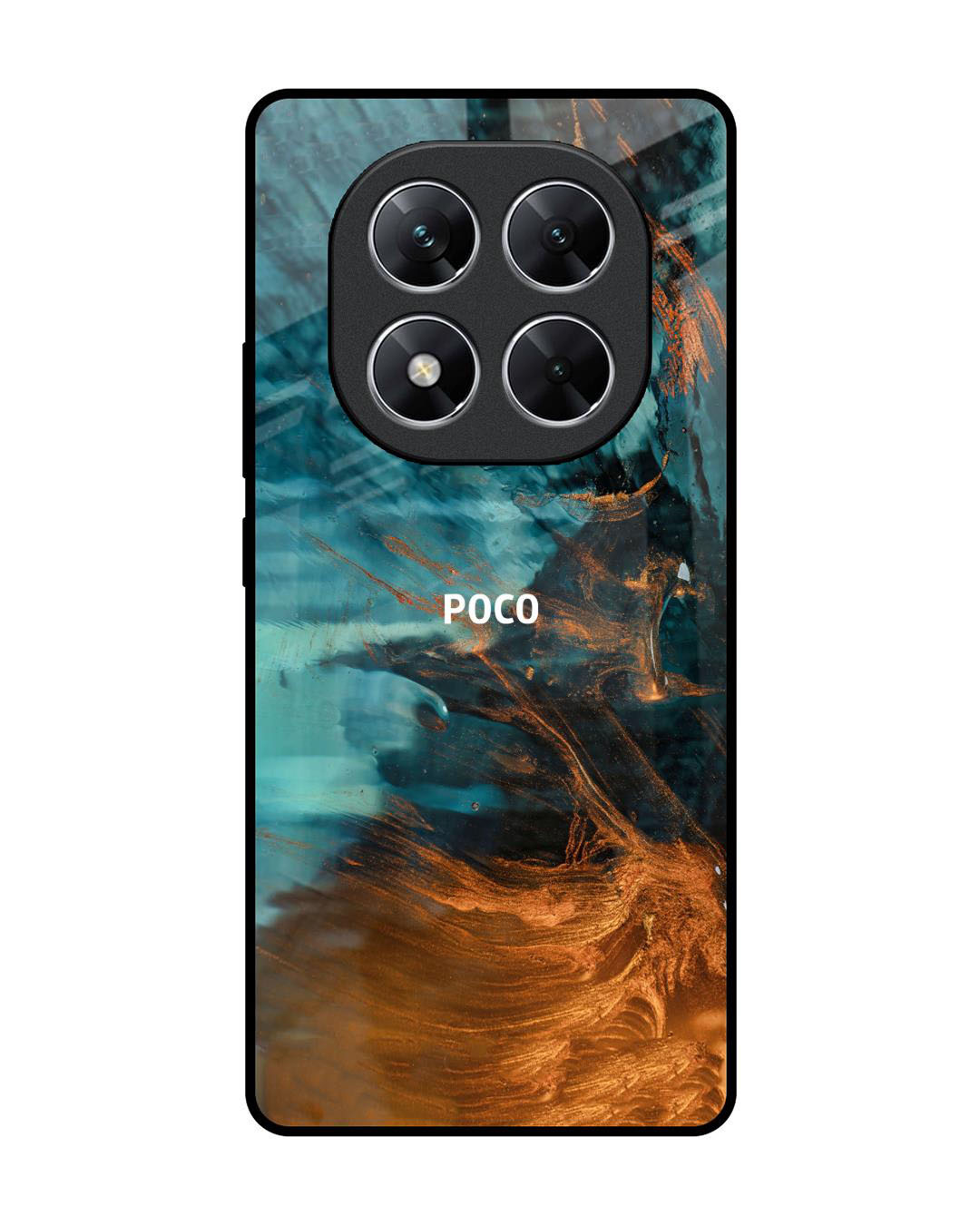 Buy Golden Splash Premium Glass Cover for Poco X7(Shock Proof, Scratch ...