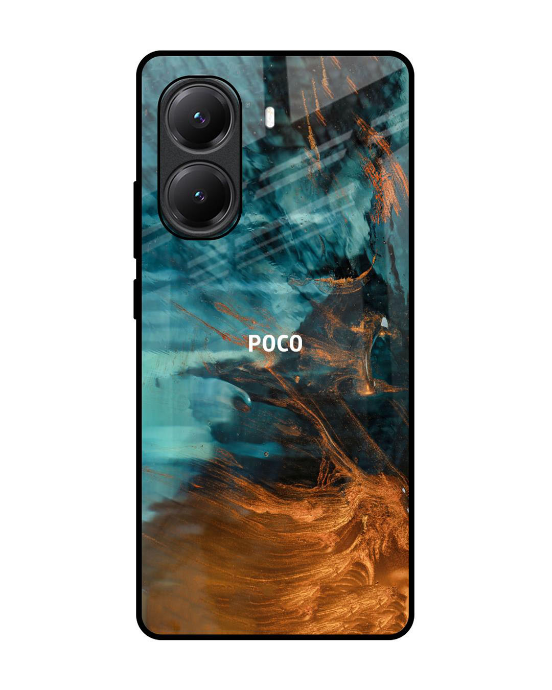 Buy Golden Splash Premium Glass Cover for Poco X7 Pro(Shock Proof ...