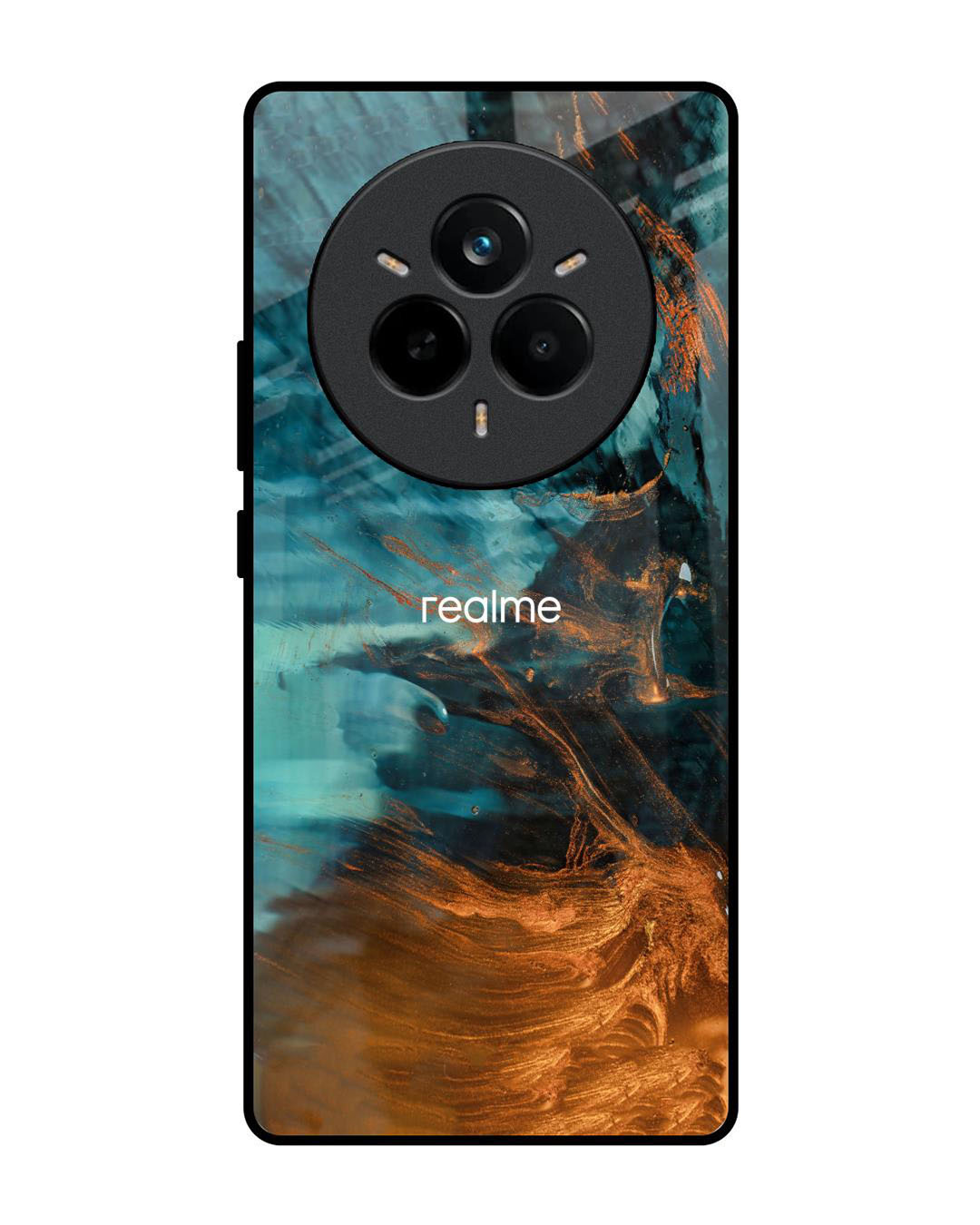 Buy Golden Splash Premium Glass Cover for Realme 14 Pro Plus 5G(Shock ...