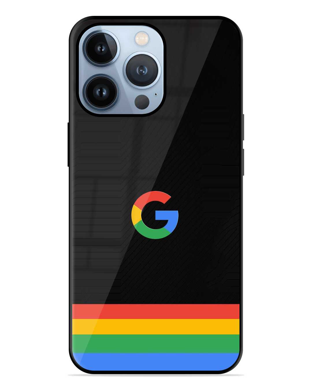 Buy Google Logo Art Premium Glass Case for Apple Iphone 13 Pro (Shock ...