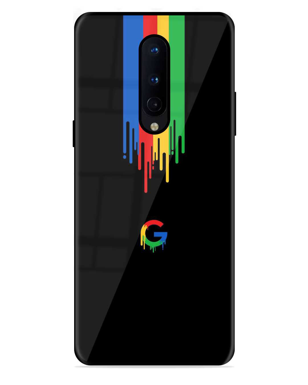 Buy Google Logo Premium Glass Case for OnePlus 8 (Shock Proof, Scratch ...