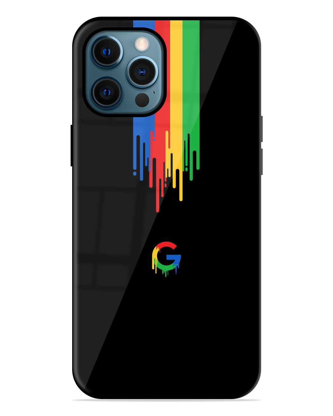 Buy Google Logo Premium Prined Glass Covers for Apple Iphone 12 Pro Max ...