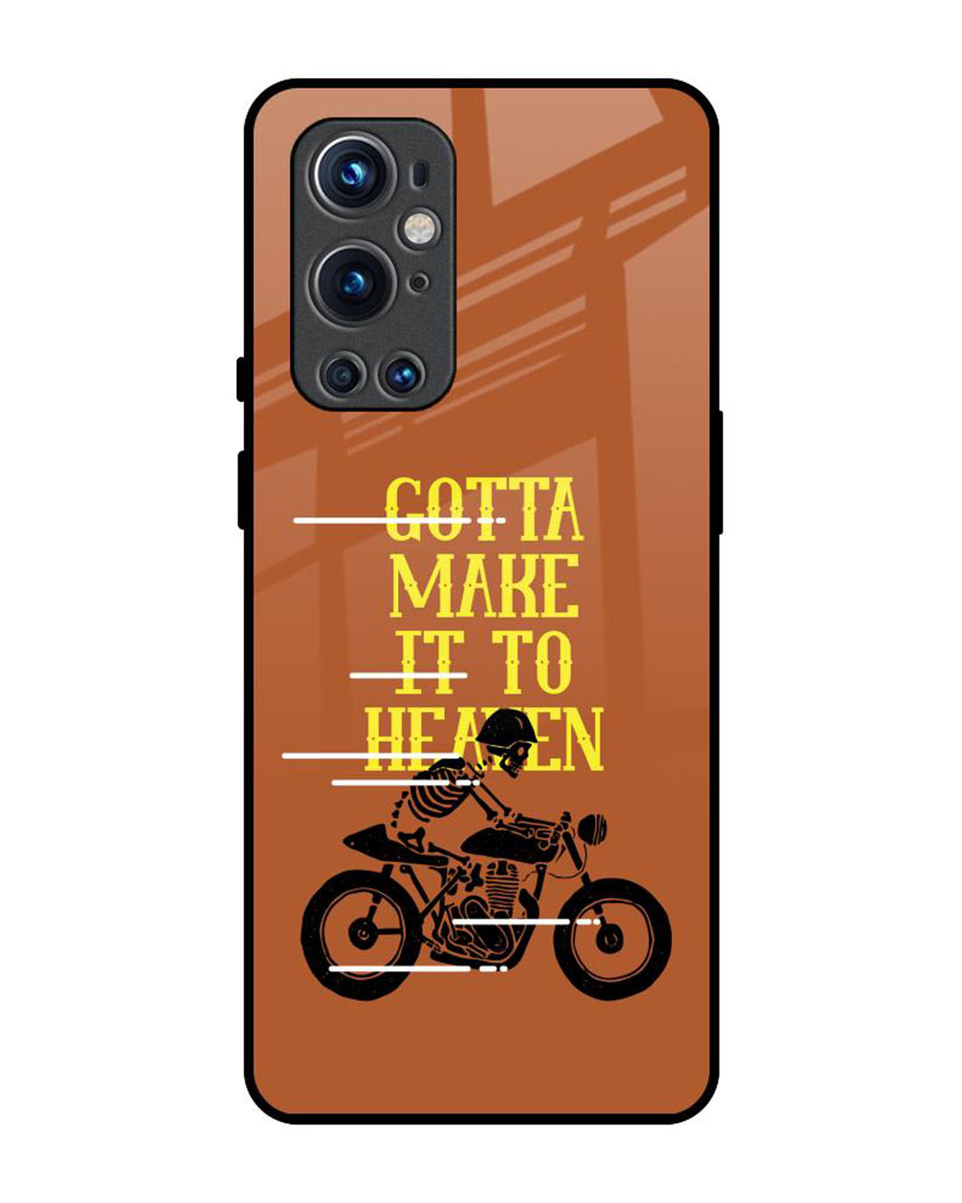 Buy Gotta Make It To Heaven Premium Glass Cover for OnePlus 9 Pro ...