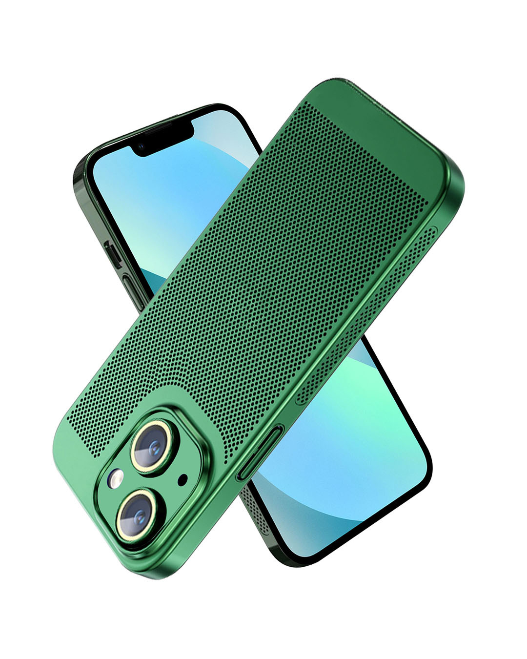 Buy Green Camera Protection Case for Apple iPhone 13 Online in India at ...