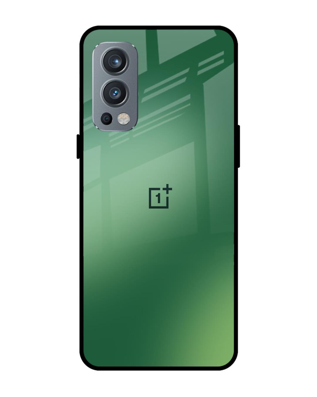 Buy Green Grunge Texture Premium Glass Case for OnePlus Nord 2 (Shock ...