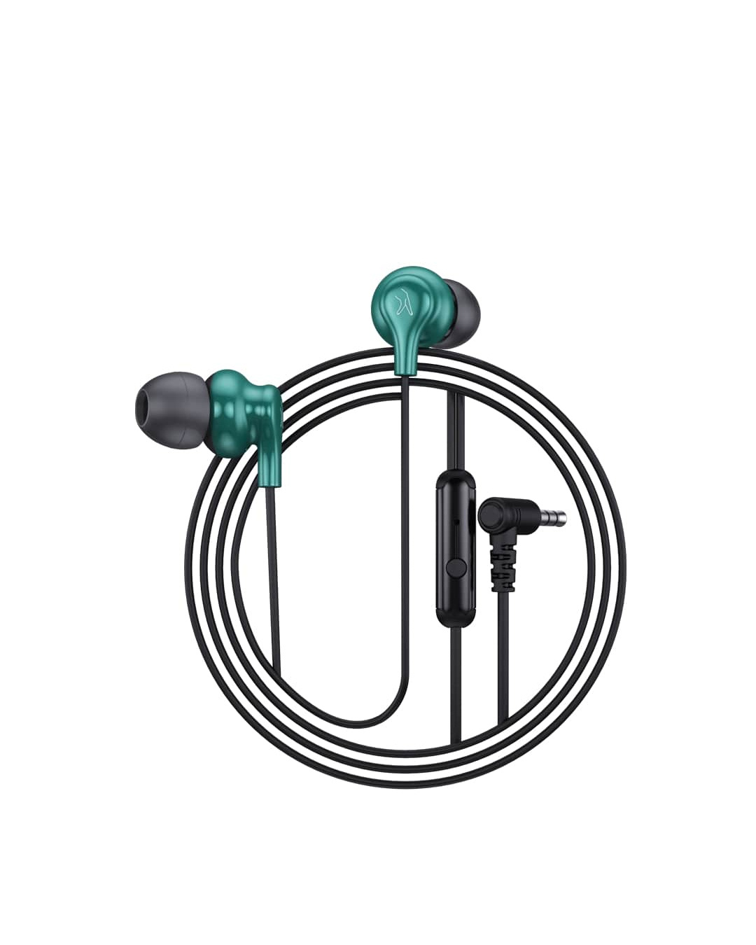 Buy Green in the Ear Wired Headphones Online in India at Bewakoof