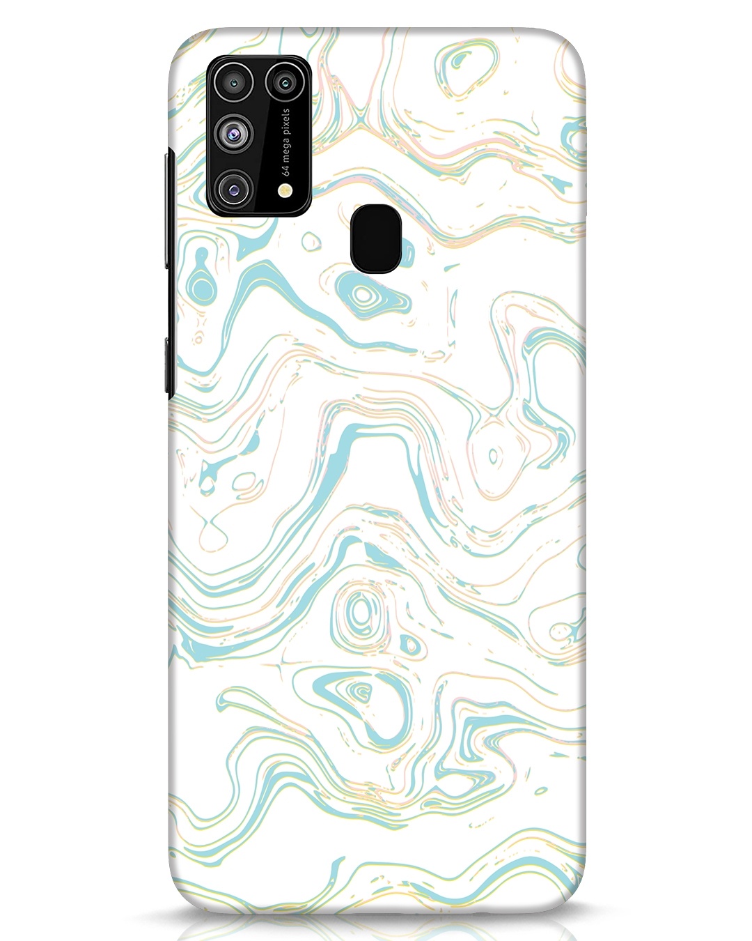 Buy Green Marble Designer Hard Cover for Samsung Galaxy M31 Online in ...