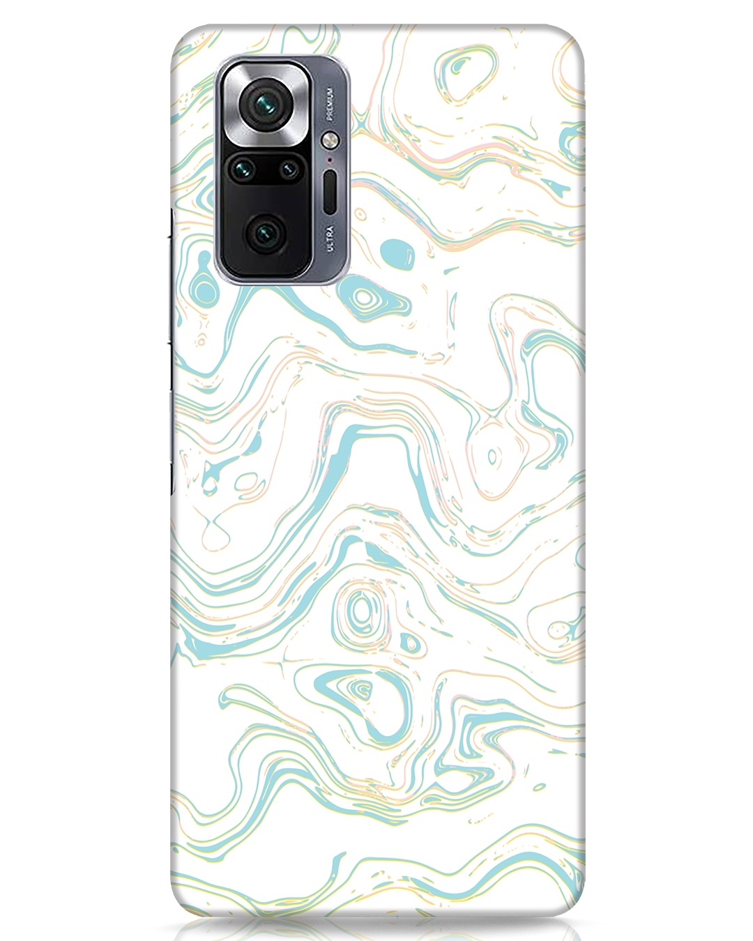 Buy Green Marble Designer Hard Cover for Xiaomi Redmi Note 10 Pro ...