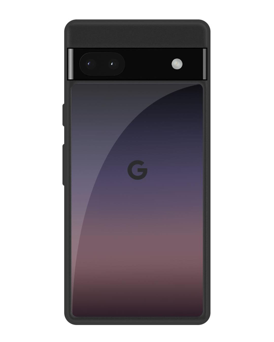 Buy Grey Ombre Premium Glass Case for Google Pixel 6A(Shock Proof ...