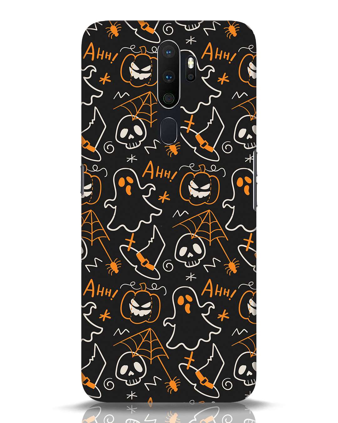 Buy Halloween Doodle Oppo A5 2020 Mobile Cover Mobile Cover Online in ...