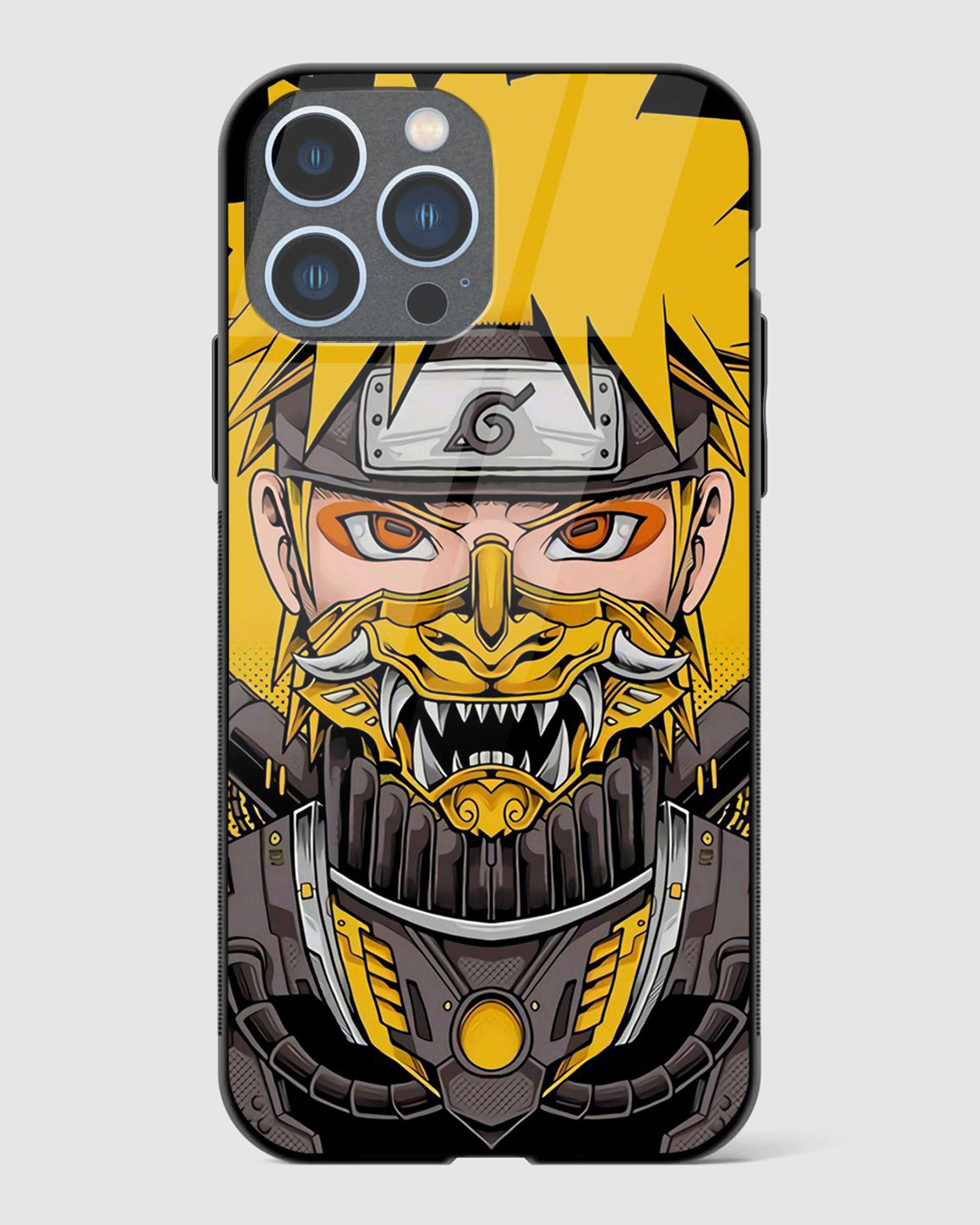 Buy Hanya Mask Premium Glass Case for Apple iPhone 13 Pro Max Online in ...