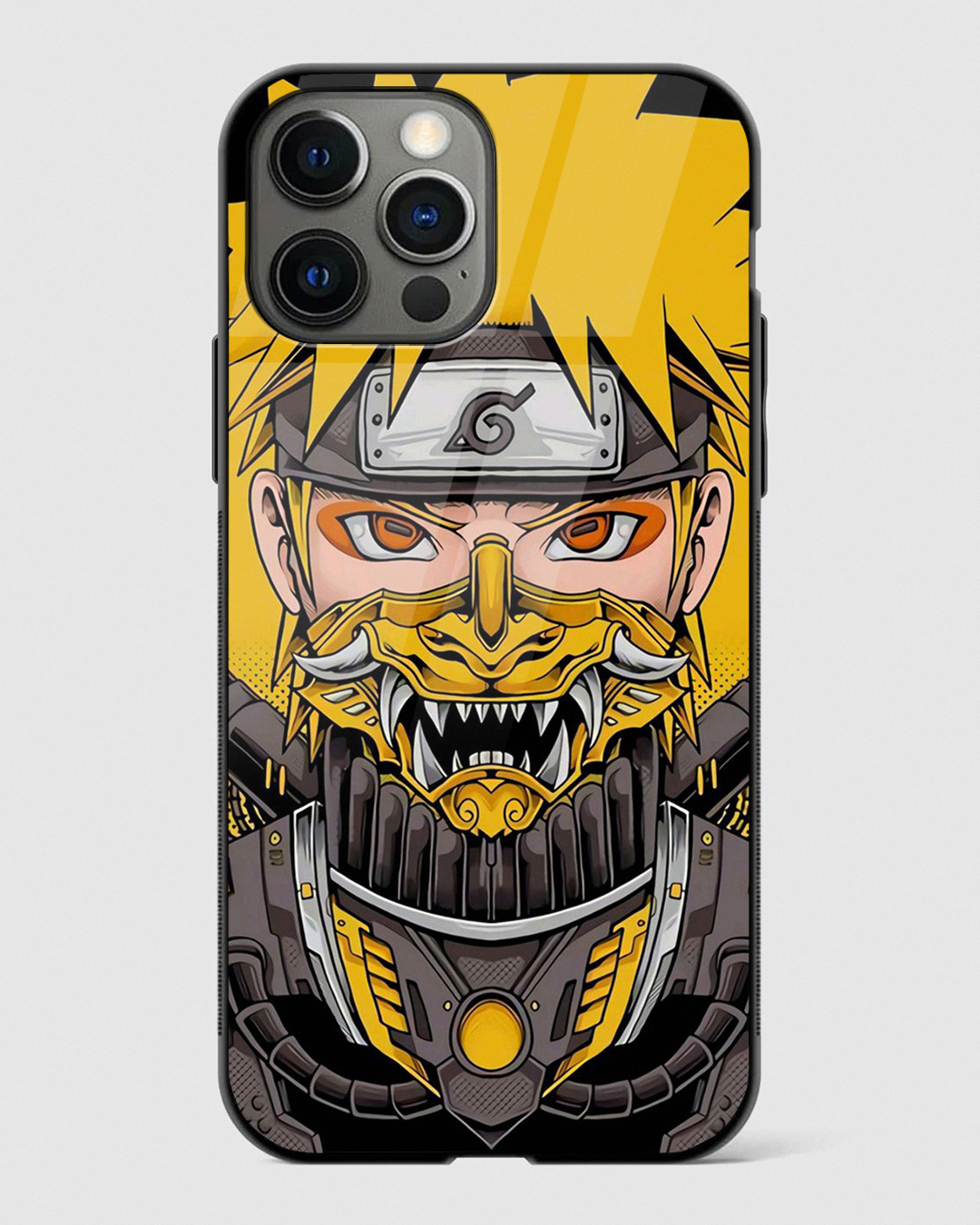 Buy Hanya Mask Premium Glass Case for Apple iPhone 15 Pro Max Online in ...