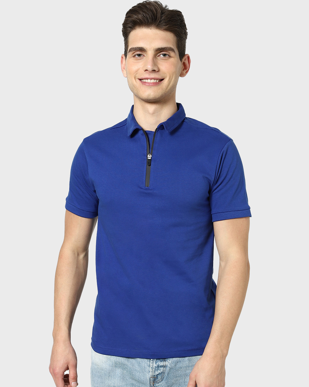 Buy Hashtag Blue Polo Online at Bewakoof