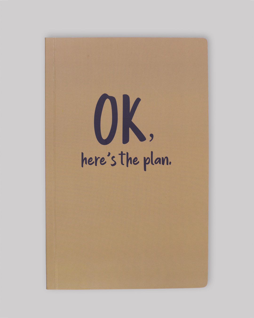 Buy Here's The Plan Notebook Online in India at Bewakoof