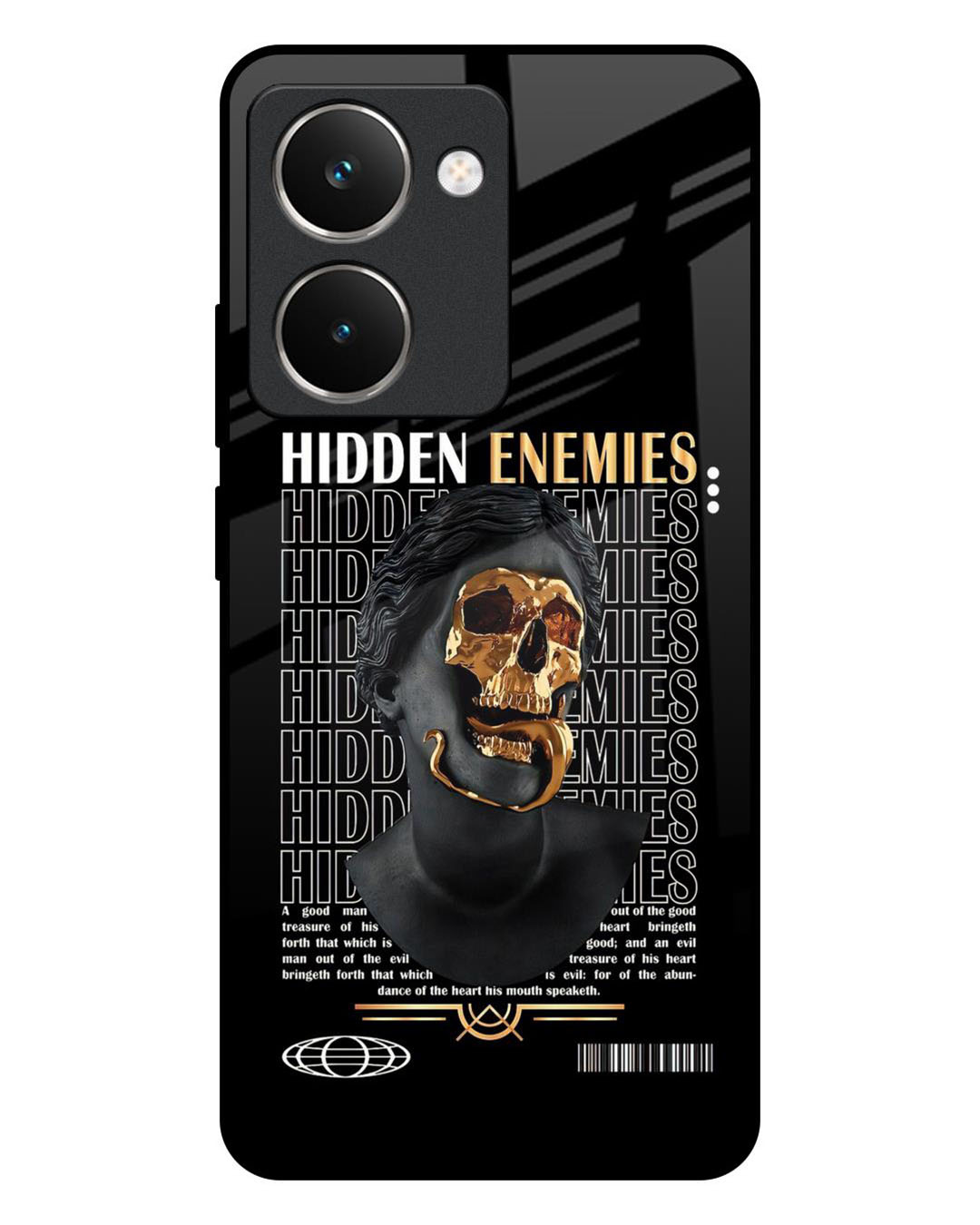 Buy Hidden Enemies Premium Glass Cover for Realme P3 Ultra 5G(Shock ...