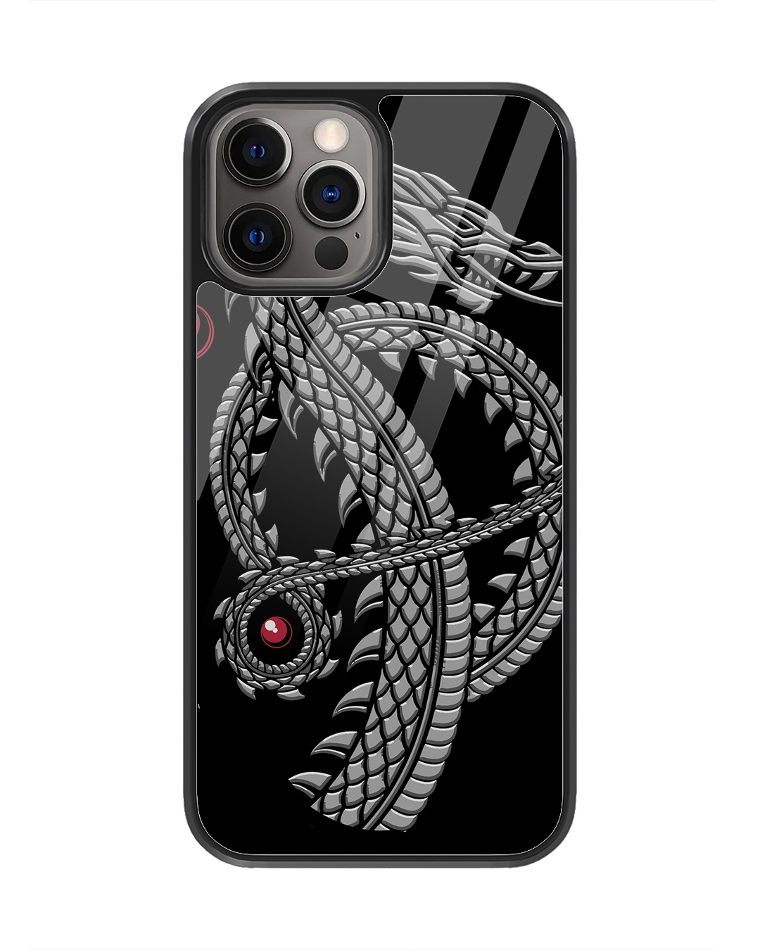 Buy HOD Dragon Premium Glass Cover for iPhone 12 Pro Online in India at ...