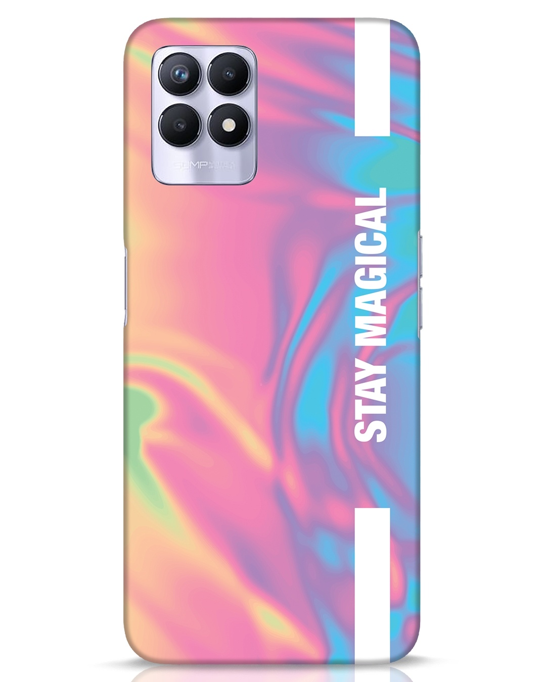 Buy Holographic Magical Designer Hard Cover for Realme 8i Online in ...