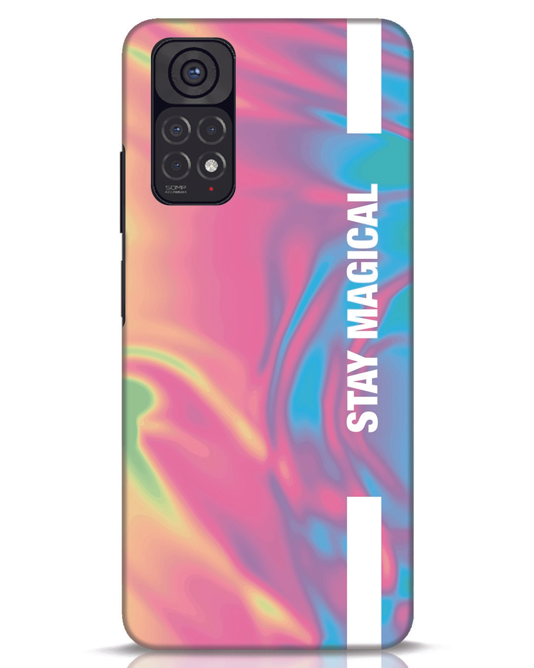 Buy Holographic Magical Designer Hard Cover for Redmi Note 11 Online in ...