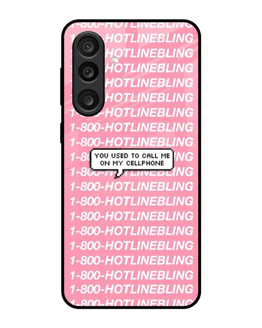 Buy Hotline Bling Premium Glass Cover for Samsung Galaxy F56 5G(Shock ...