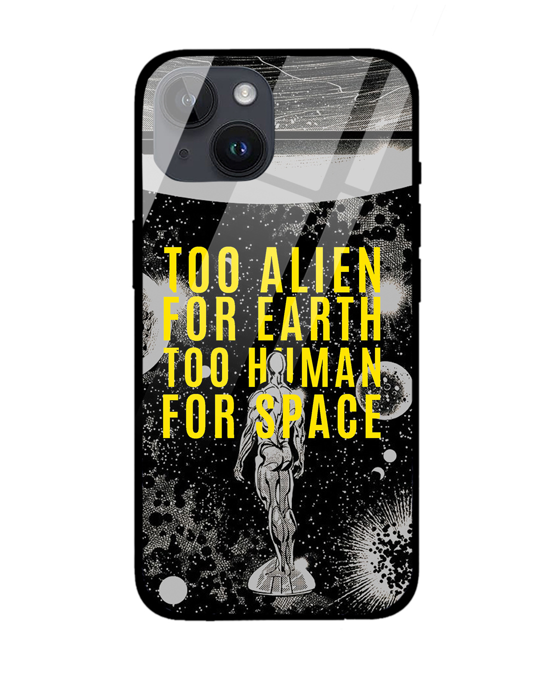 Buy Human or Alien Premium Glass Cover for Apple iPhone 14 Online in ...