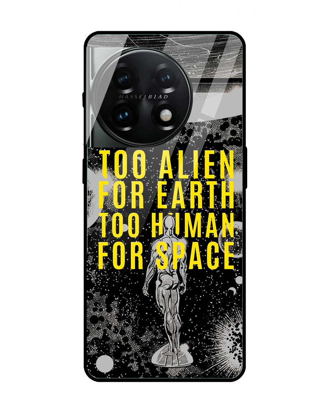 Buy Human or Alien Premium Glass Cover for OnePlus 11 5G Online in ...