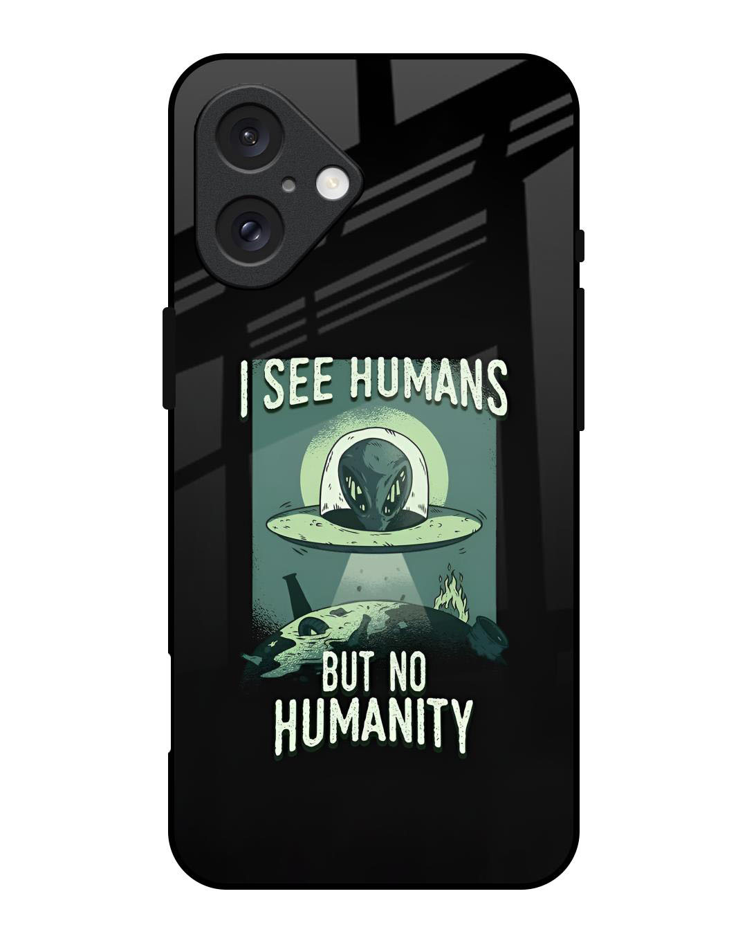 Buy Humanity Dead Premium Glass Cover for Apple iPhone 16 (Shock Proof ...