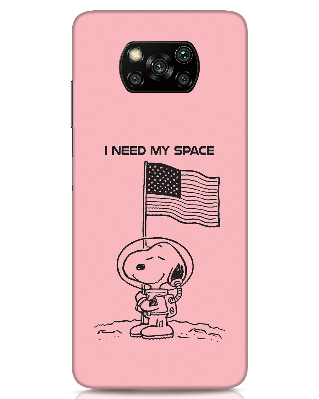 Buy I Need My Space Designer Hard Cover for Xiaomi Poco x3 Online in ...