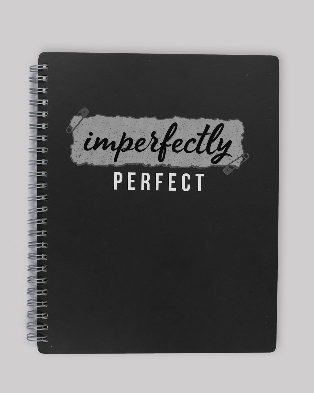 Buy Imperfectly Perfect Spiral Notebook Online in India at Bewakoof