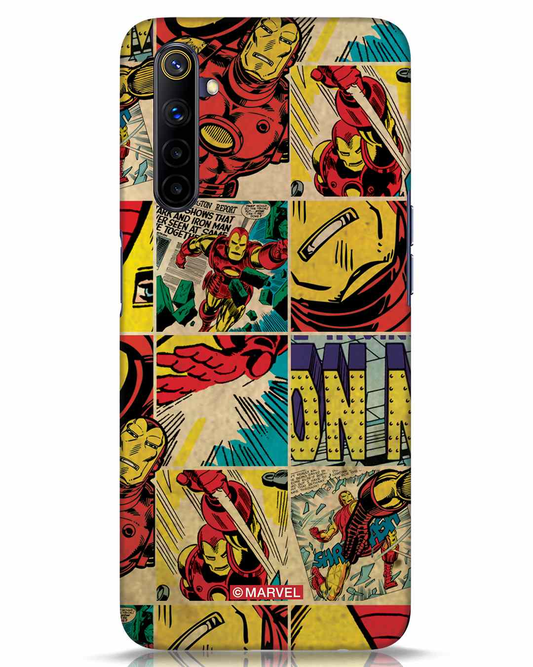 Buy Iron Man Pattern Realme 6i Mobile Cover Online in India at Bewakoof