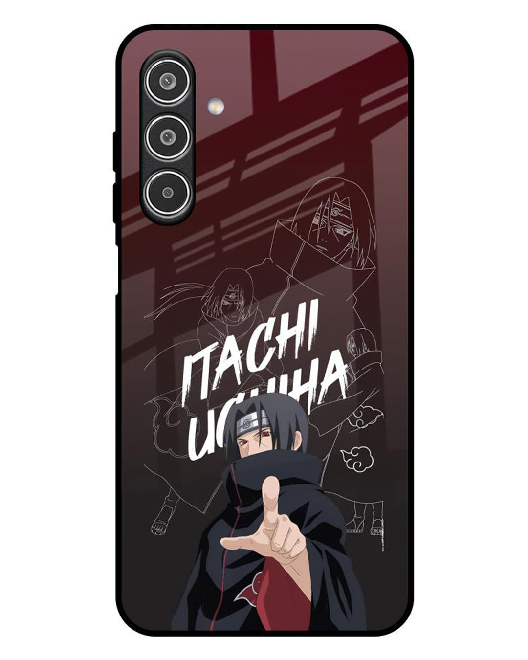 Buy Itachi Uchiha Premium Glass Cover for Samsung Galaxy A17 5G Online ...