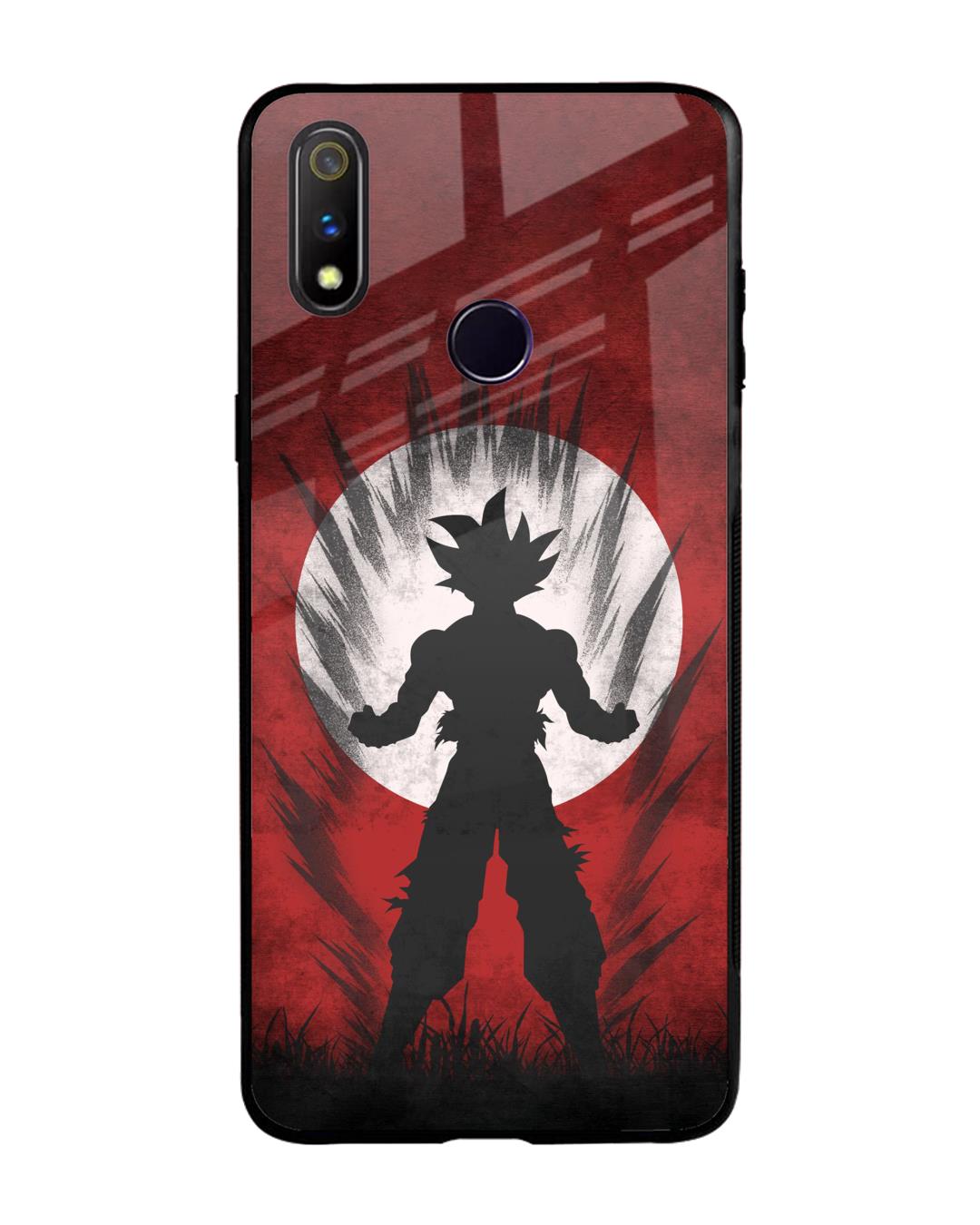 Buy Japanese Animated Premium Glass Case for Realme 3 Pro (Shock Proof ...