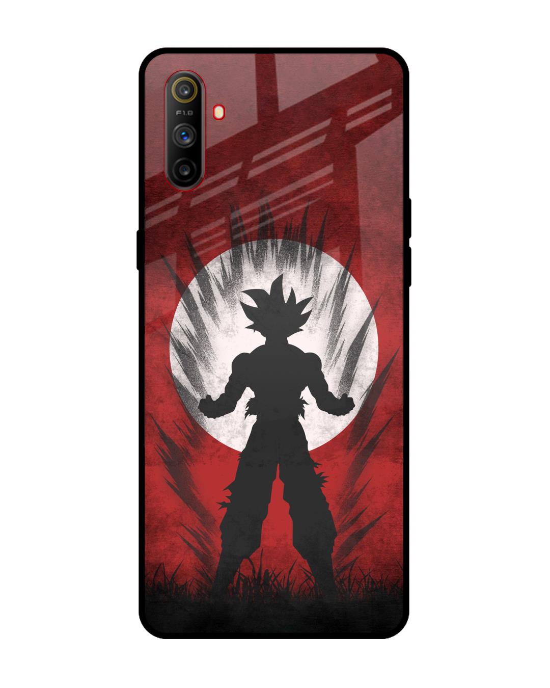 Buy Japanese Animated Premium Glass Case for Realme C3 (Shock Proof ...