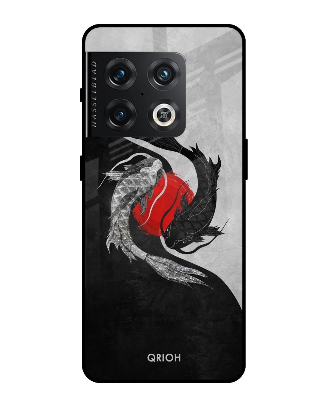 Buy Japanese Art Printed Premium Glass Cover For OnePlus 10 Pro 5G ...