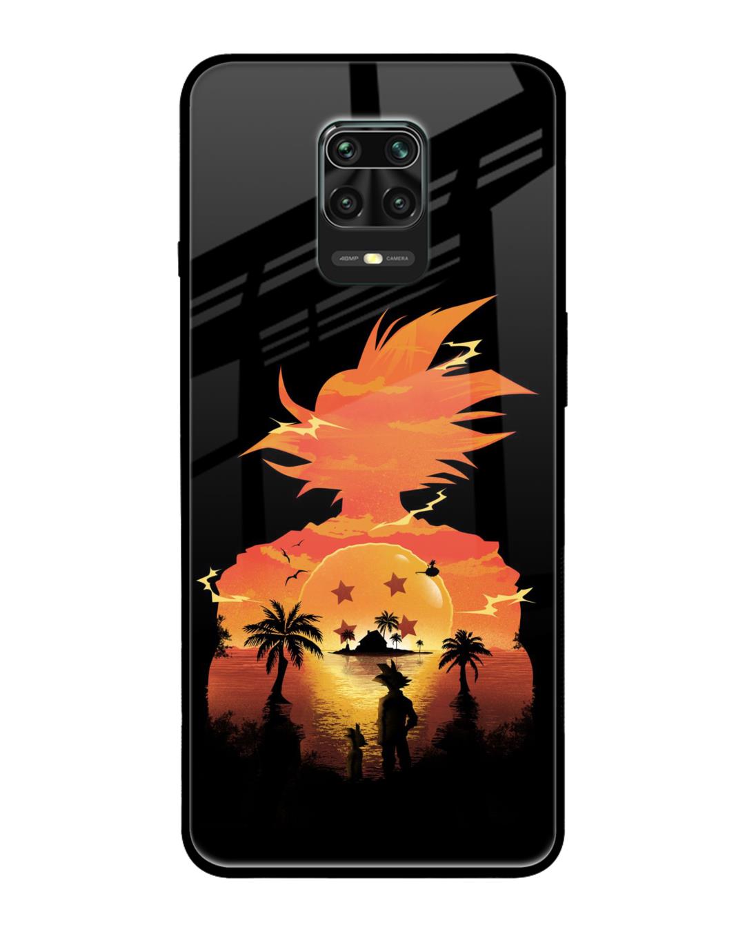 Buy Japanese Paradise Premium Glass Case for Redmi Note 9 Pro Max ...