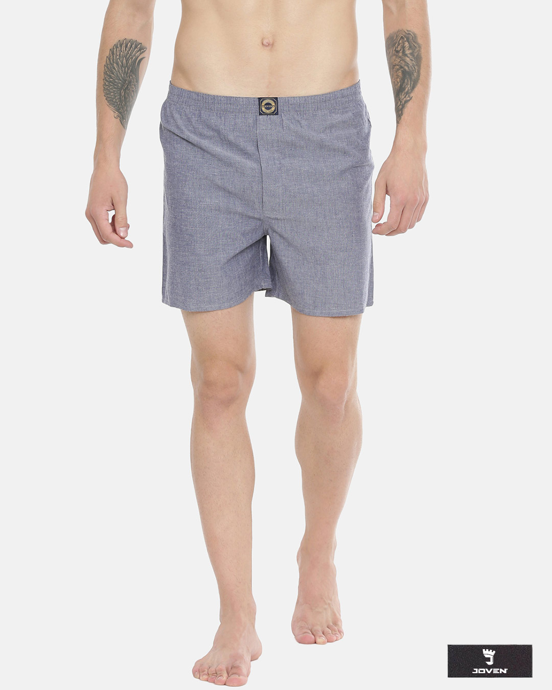 Buy Joven | Navy Chambre Plain Boxers Online in India at Bewakoof