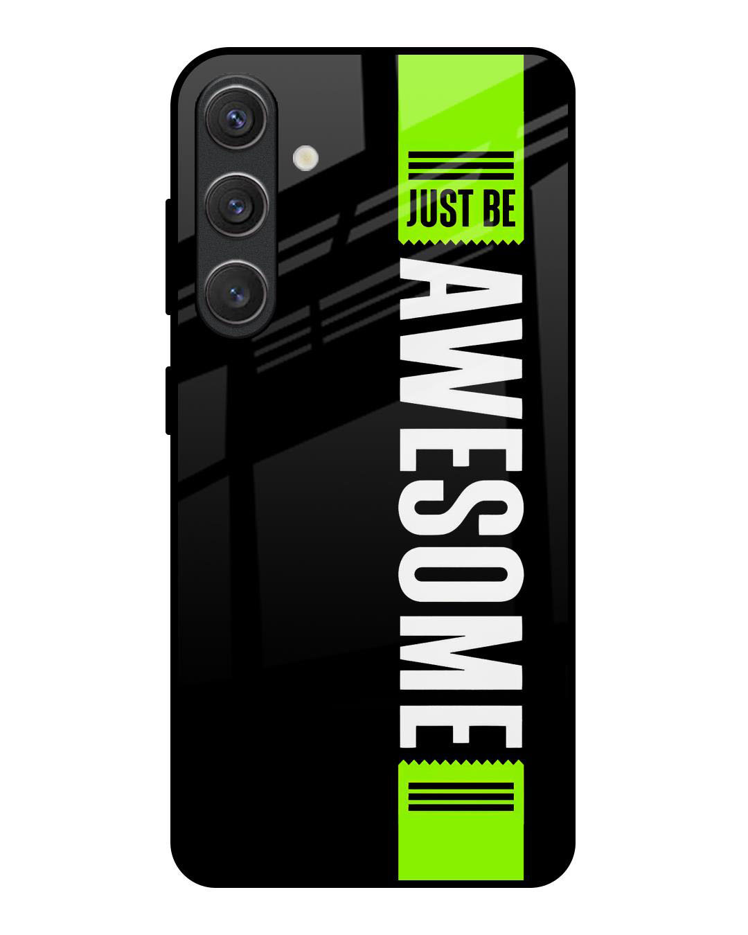 Buy Just Be Awesome Premium Glass Cover for Samsung Galaxy S25 Plus 5G Online in India at Bewakoof