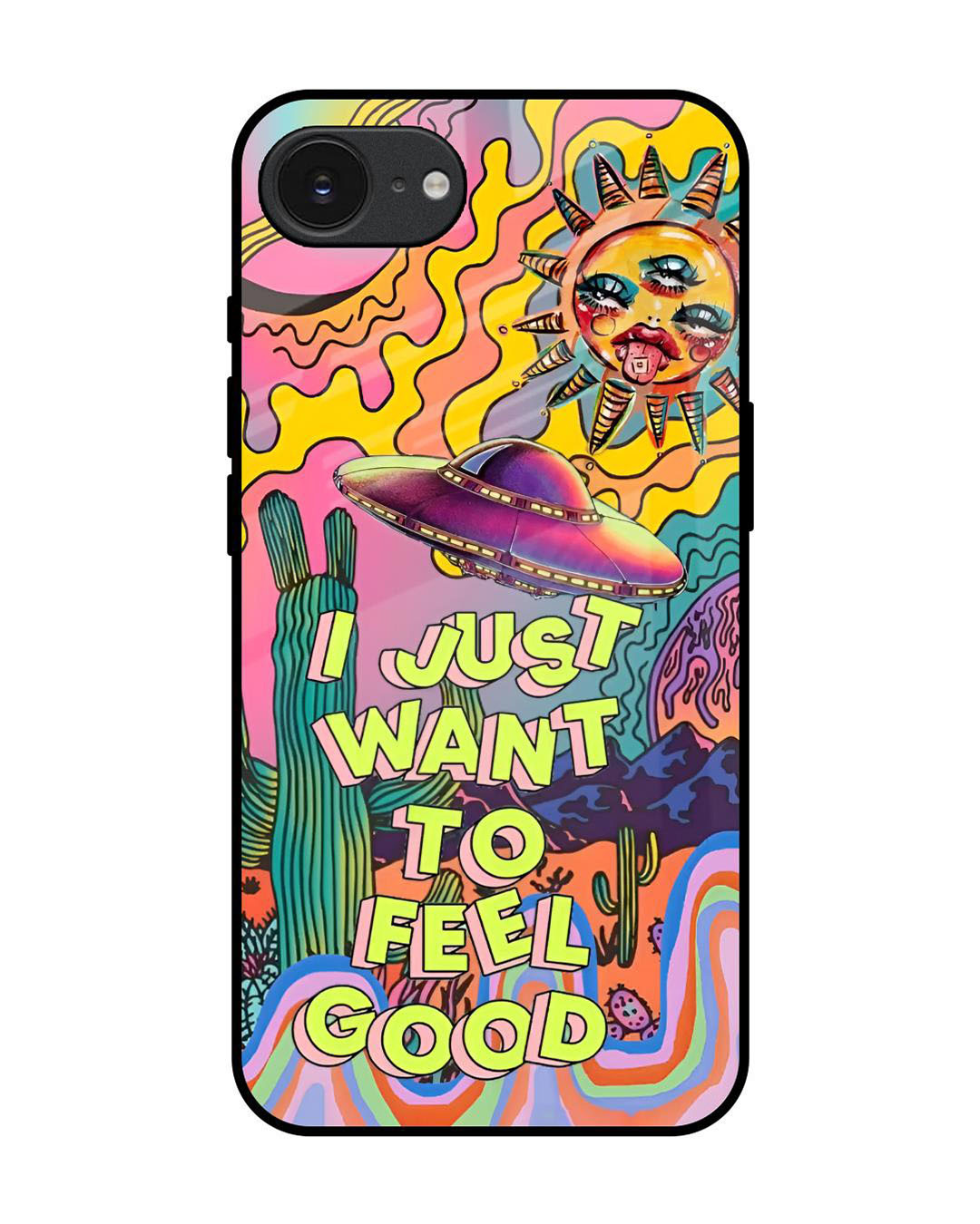 Buy Just Feel Good Premium Glass Cover for Apple iPhone 16e(Shock Proof ...
