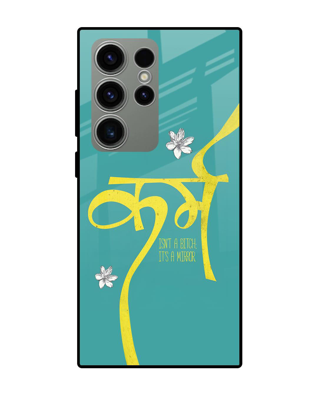 Buy Karma Motivational Premium Glass Case for Samsung Galaxy S23 Ultra ...